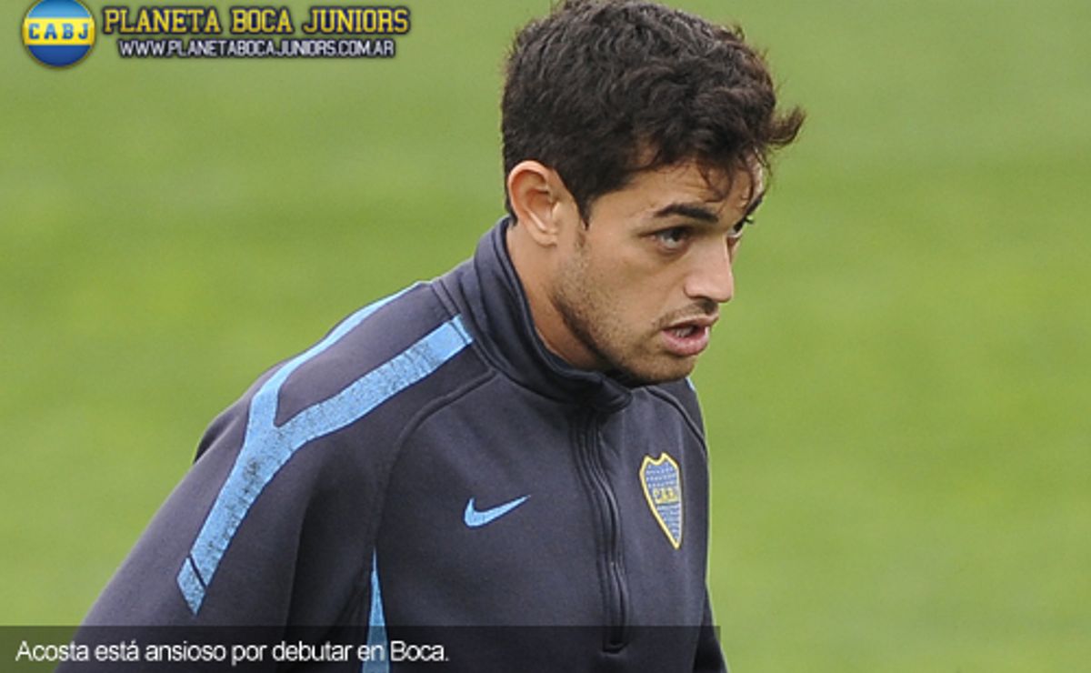 Acosta: “Tengo muchas ganas de jugar” - Planeta Boca Juniors