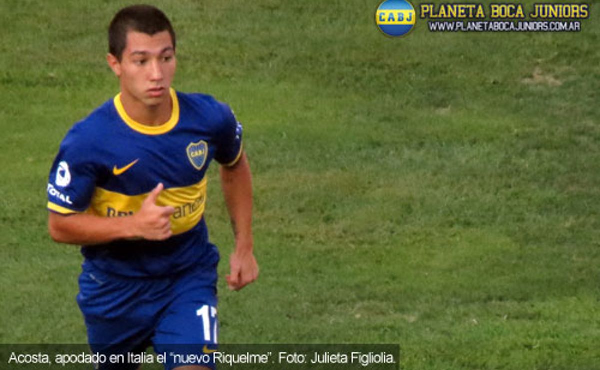 Acosta interesa mucho a la Roma - Planeta Boca Juniors