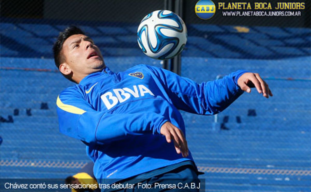 Chávez: "Debutar en la Bombonera fue un sueño" - Planeta Boca Juniors