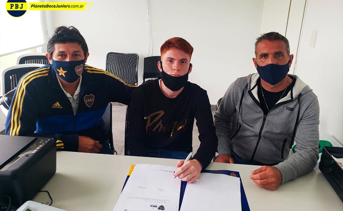 Conociendo a Barco, el juvenil que firmó su primer contrato con Boca ...