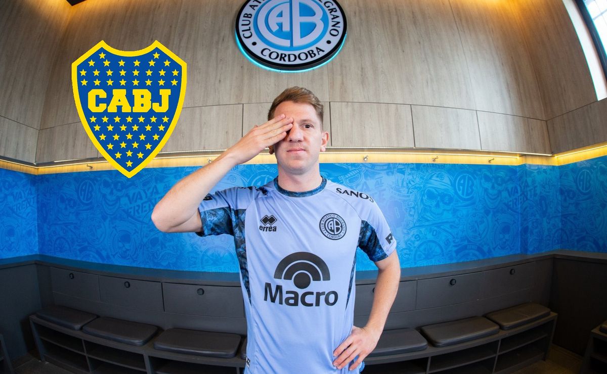 Rolón marcó la diferencia entre jugar en Boca y otro club argentino