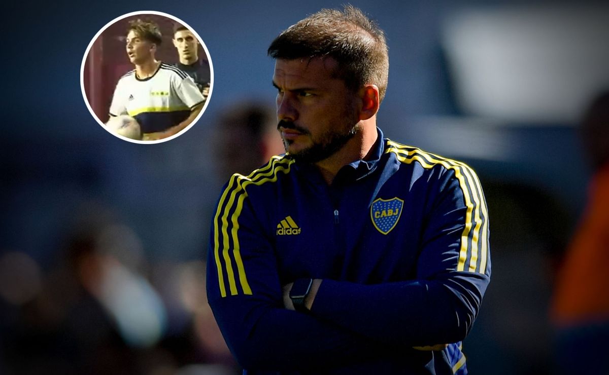 Quién es Nicolás Stepanovitch, el juvenil de Boca que entrenó con Primera