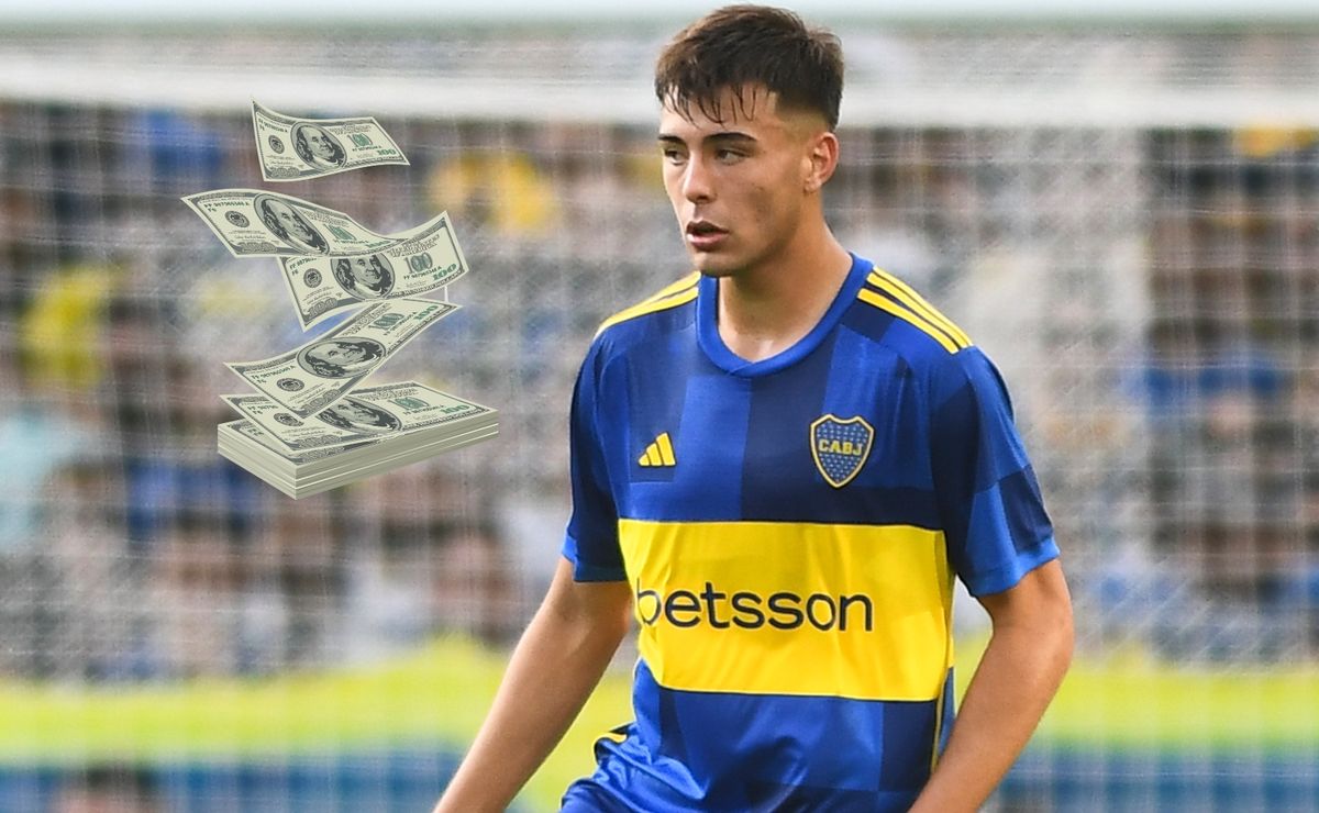 Boca blindó a Aaron Anselmino: su altísima cláusula de recisión