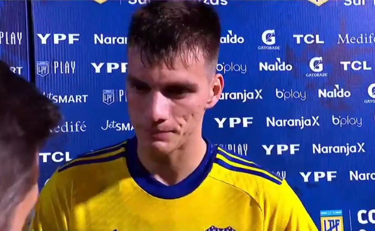 Kevin Zenón habló tras su debut en Boca: "Un sueño cumplido"