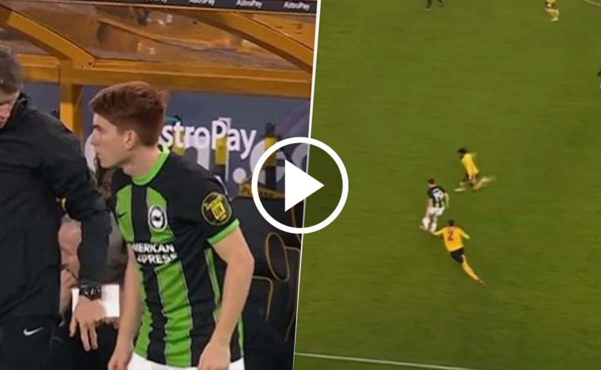 VIDEO | Valentín Barco debutó en Brighton con un resultado inesperado