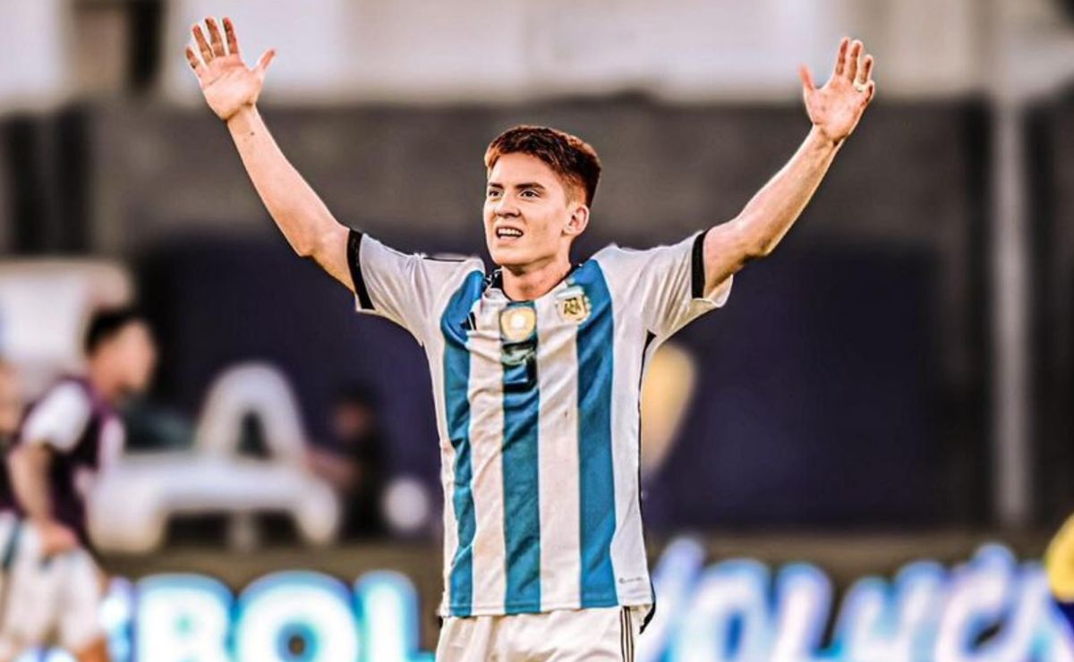 Valentín Barco superó una marca tras debutar en la Selección Argentina