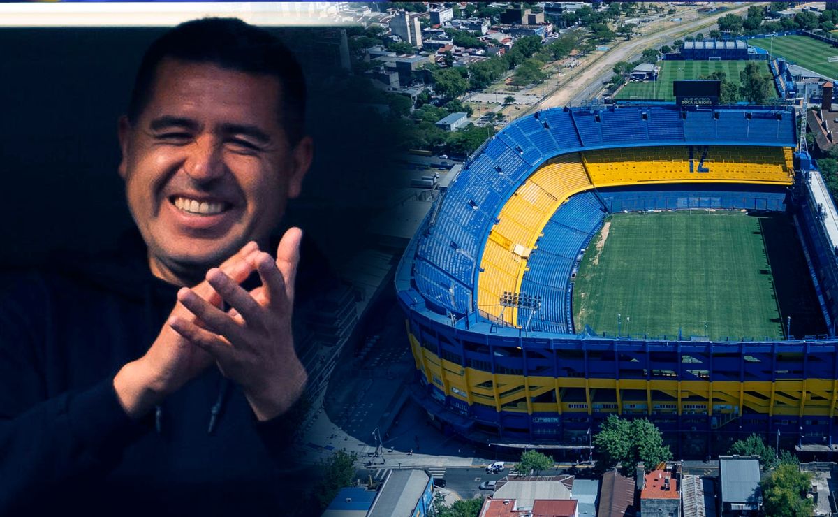 91.000 espectadores en La Bombonera: el proyecto de Riquelme que revolucionará a Boca