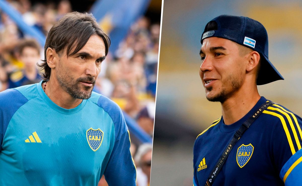 Martínez resaltó el rol de Pol Fernández en Boca: "Es más facil..."