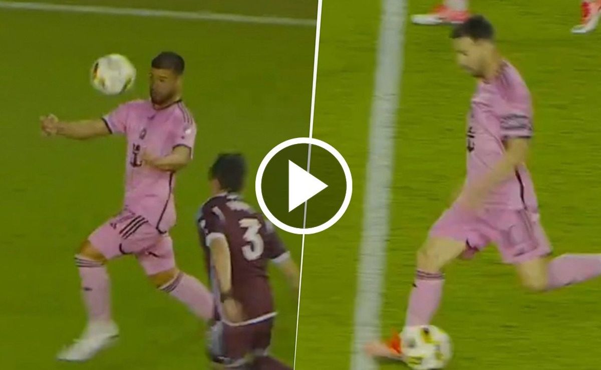 El increíble pase de Messi para Weigandt en Inter Miami vs. Colorado