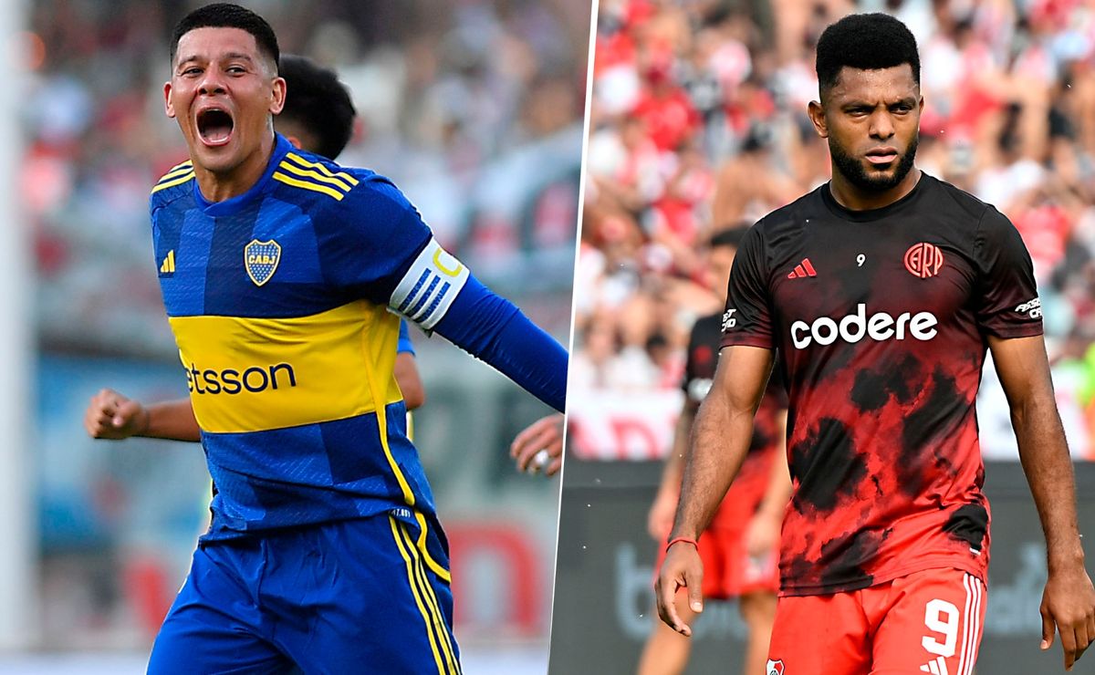Marcos Rojo apuntó contra Borja tras el cruce que tuvieron en el Boca-River