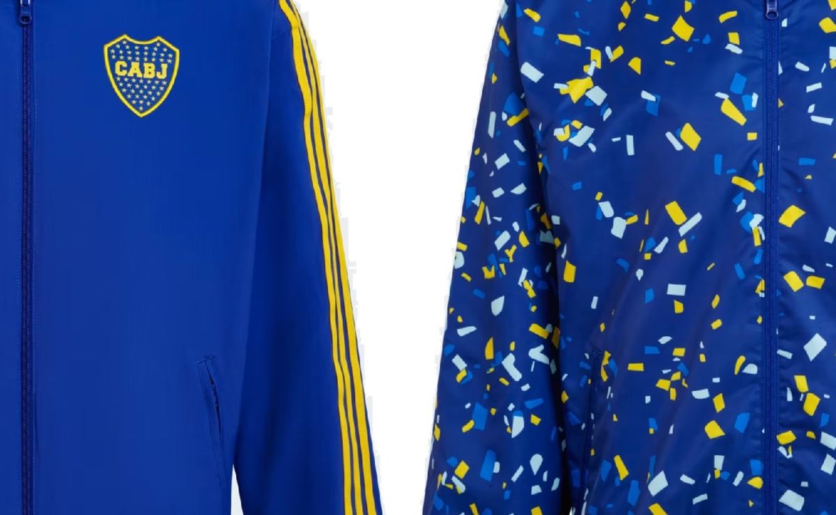 ¡Reversible! Así es la nueva campera de Boca que sacó adidas
